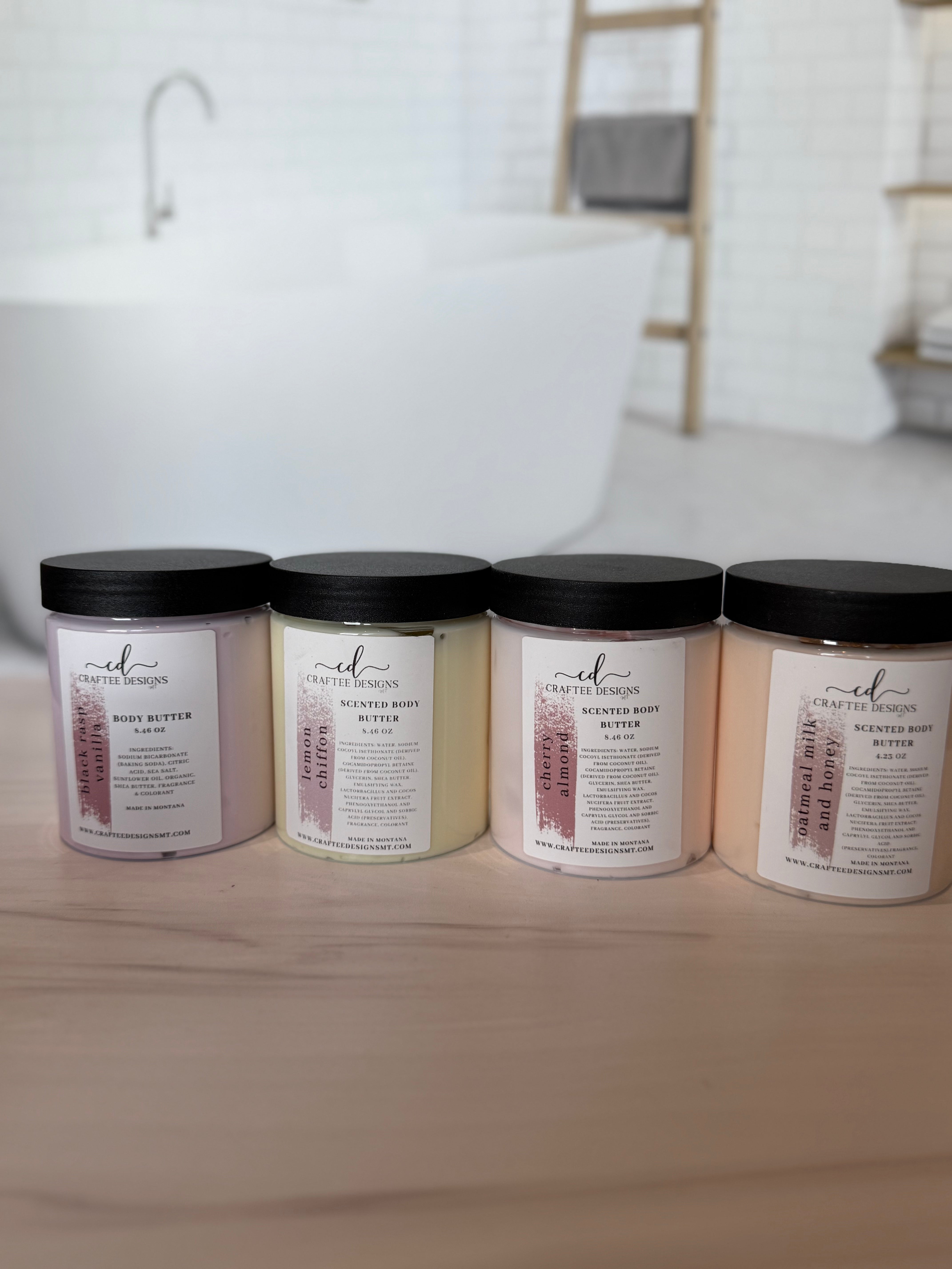 Body Butters – Craftee Designs MT